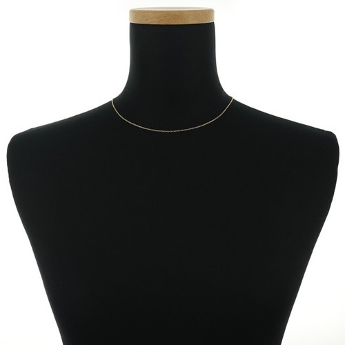 Auth Cartier Chain Necklace 42cm 18K 750 Rose Gold | eBay