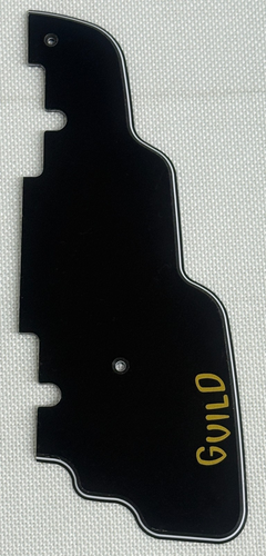 Black 3-Ply For Fit Guild Starfire Hollow Body Style Guitar Pickguard ...