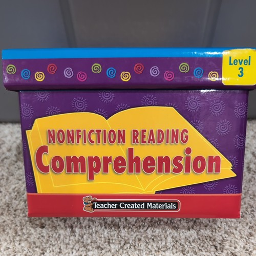 Level 3 Nonfiction Reading Comprehension Cards Teacher Created ...