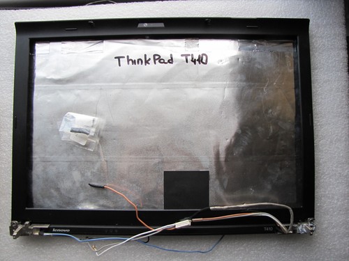 Lenovo Thinkpad T410 (2522W2A) housing top part (rear lid + screen ...