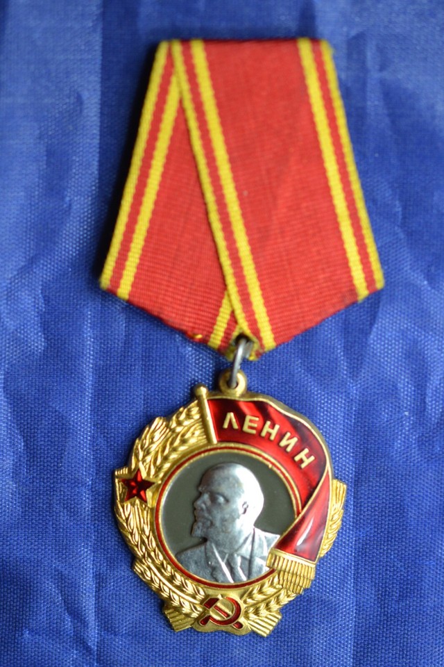 Original Soviet Russian Gold & Platinum Orden ORDER of LENIN ,Number ...