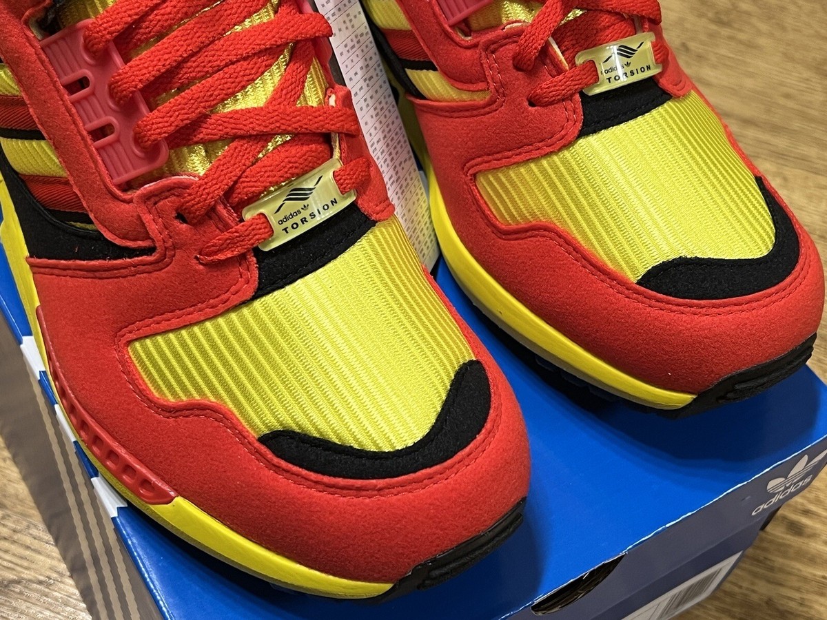 Adidas ZX 8000 Og Germany Yellow Core Black Red Uk12.5 Eur48 Adidas ZX 8000 Og Germany Yellow Core Black Red Uk12.5 Eur48