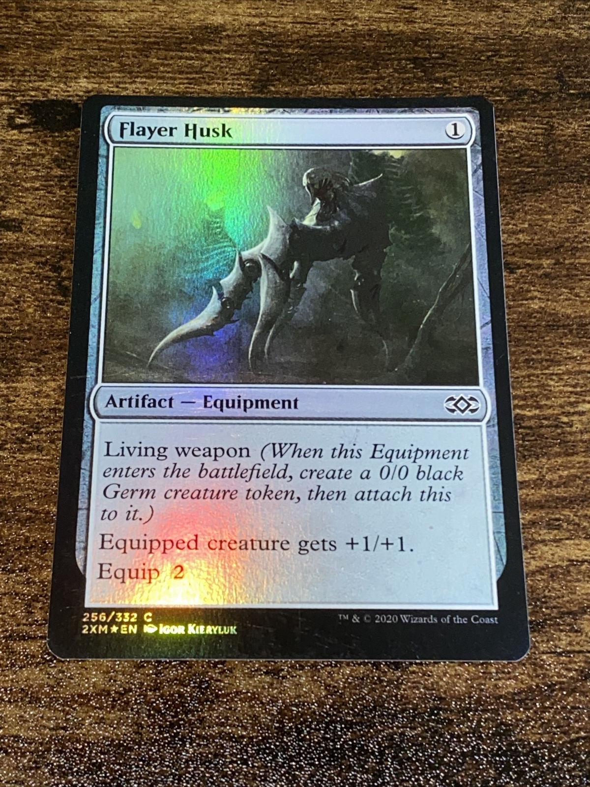 Double Masters Flayer Husk 256/332 Foil MTG Magic The Gathering C8994 ...