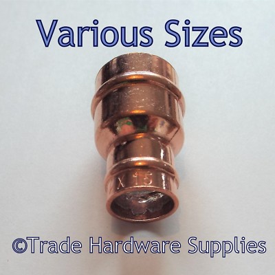 Solder Ring Pipe Reducer Coupling Copper Reducing Fitting 8mm,10mm,15mm ...