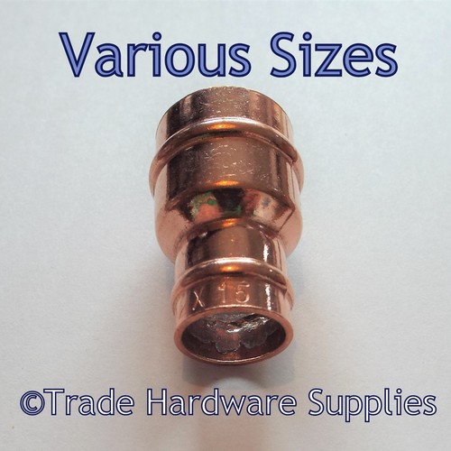 Solder Ring Pipe Reducer Coupling Copper Reducing Fitting 8mm,10mm,15mm ...