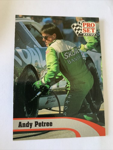 1992 Pro Set Racing #85 Andy Petree Crew Chief Harry Gant NASCAR NmMt ...