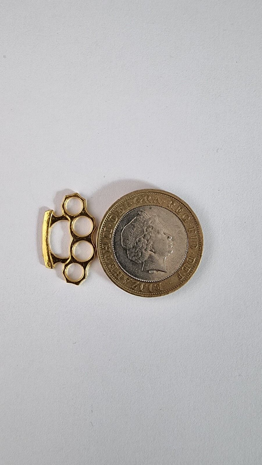 Gold Knuckle Duster Pendant [For Chain/Necklace/Bracelet] | eBay