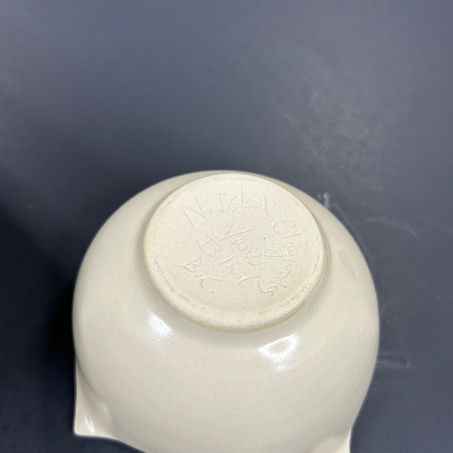 Cream Stoneware Pottery Bowls by Anita Lawrence North Island Clayworks ...