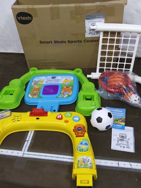 VTech Smart Shots Sports Center Toddler Basketball Soccer Set Play Kids ...