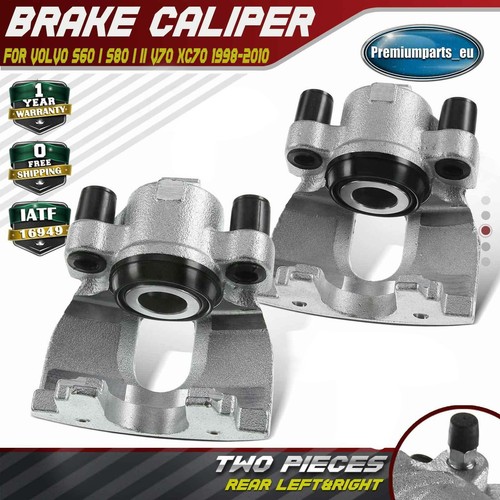 2x Brake Calipers Rear for Volvo S60 I S80 I V70 XC70 1998-2010 8251313 ...