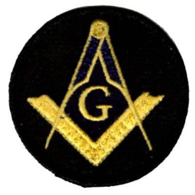 MASONIC G PATCH MOTORCYCLE MC CLUB EMBROIDERED BIKER VEST MASONIC PATCH ...