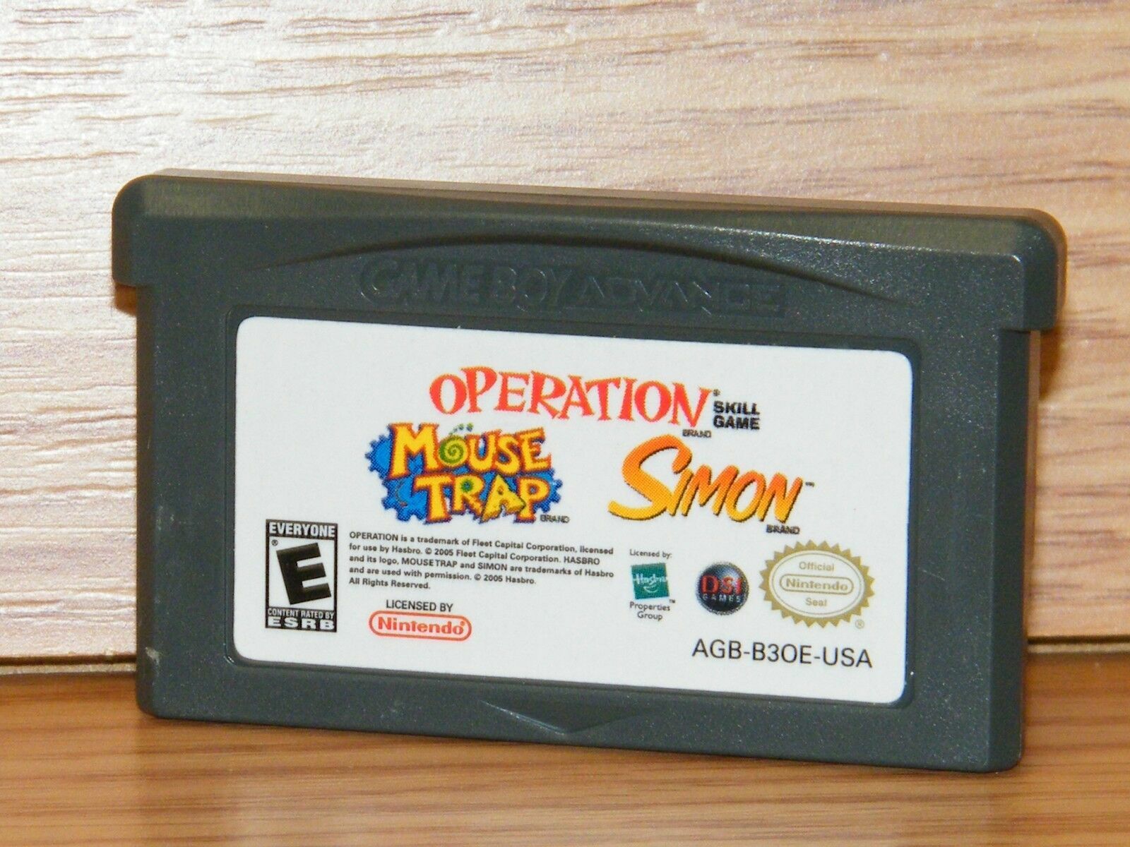 Operation/ Mouse Trap/ Simon (Nintendo Game Boy Advance, 2005 ...