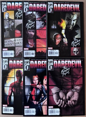Daredevil #76 77 78 79 80 & 81 The Murdock Papers Bendis VF To VF+ ...