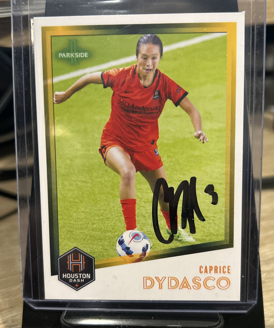 Signed 2023 Parkside Collection Vol. 1 Caprice Dydasco #71 Houston Dash ...