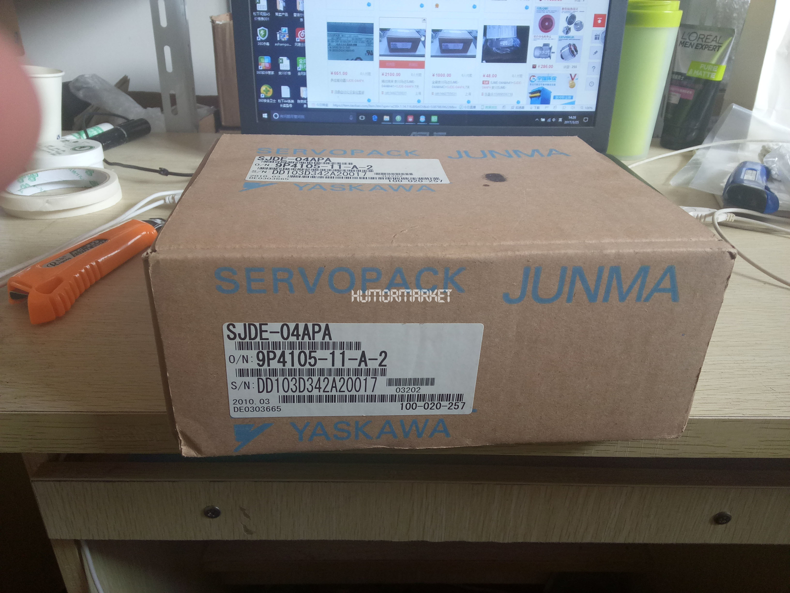 ONE NEW IN BOX YASKAWA Servo Motor SJME-04AMB41 | eBay