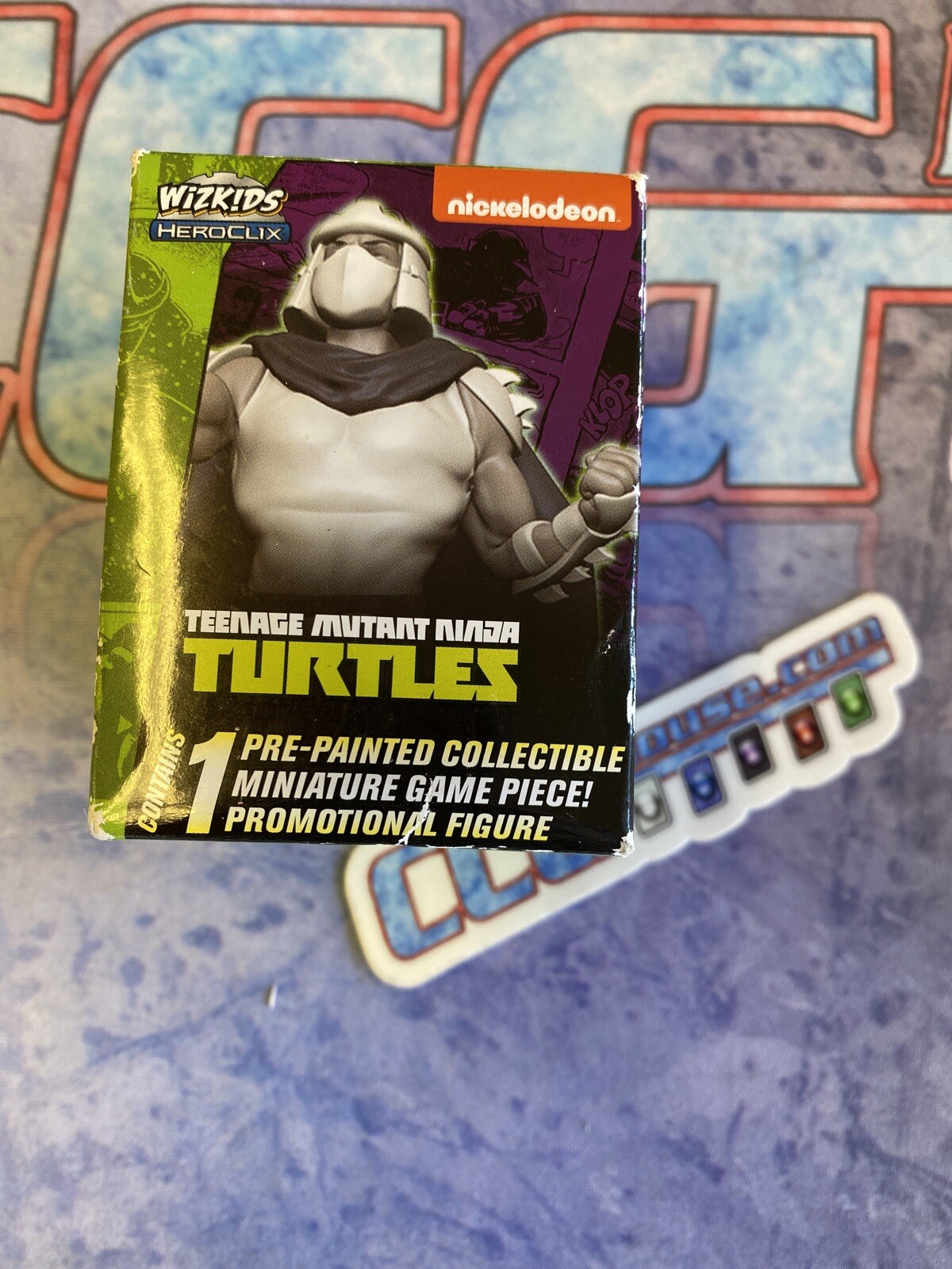 TMNT Heroclix The Shredder Limited edition LE Wizkids Promo Sealed ...