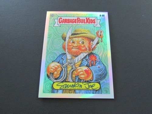 2024 Topps Garbage Pail Kids Chrome 7 Smokin Joe Auto #A-VI Vincent Van ...