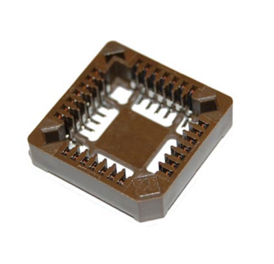 5 PCS AMP 28 pin 28PLCC IC Socket SMD SM FOR PLCC-28 ORIGINAL OEM PARTS ...