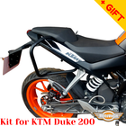 For KTM Duke 200 Engine guard KTM 200 Duke Rear crash bars Kit, Bonus ...