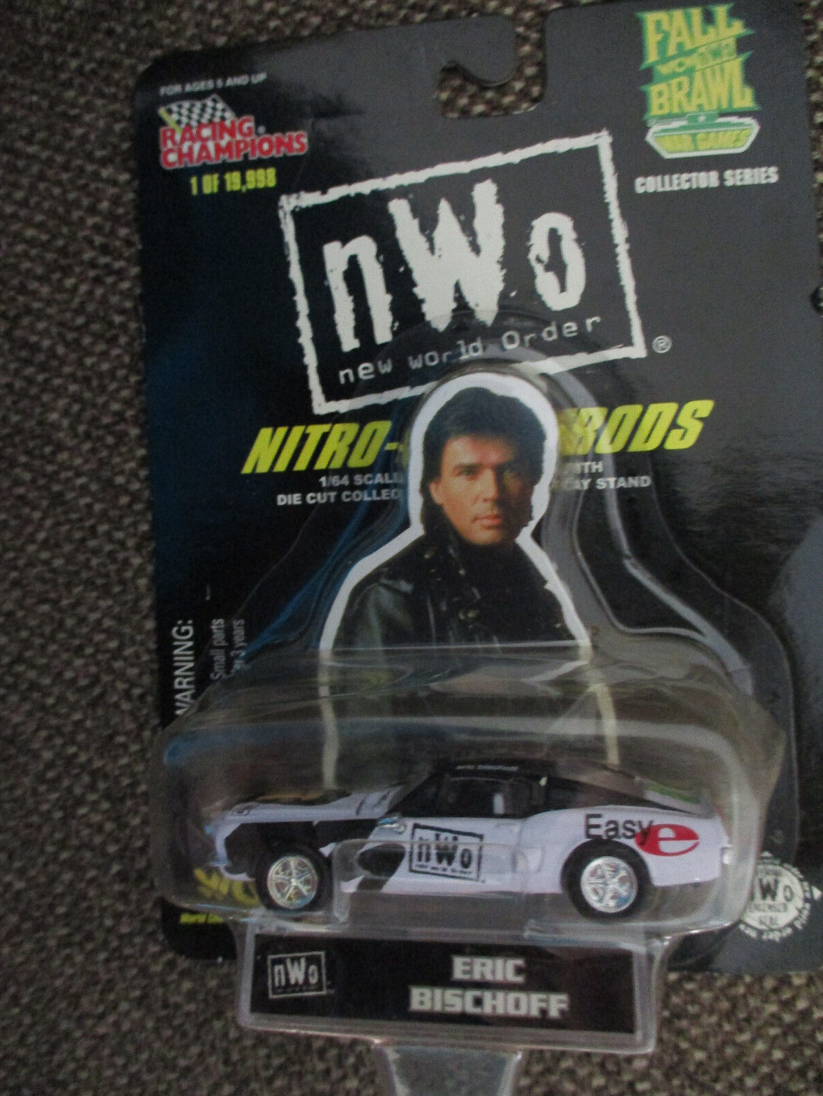 1998 ERIC BISCHOFF NWO WCW Nitro-Streetrods 1/64 Diecast Car and ...