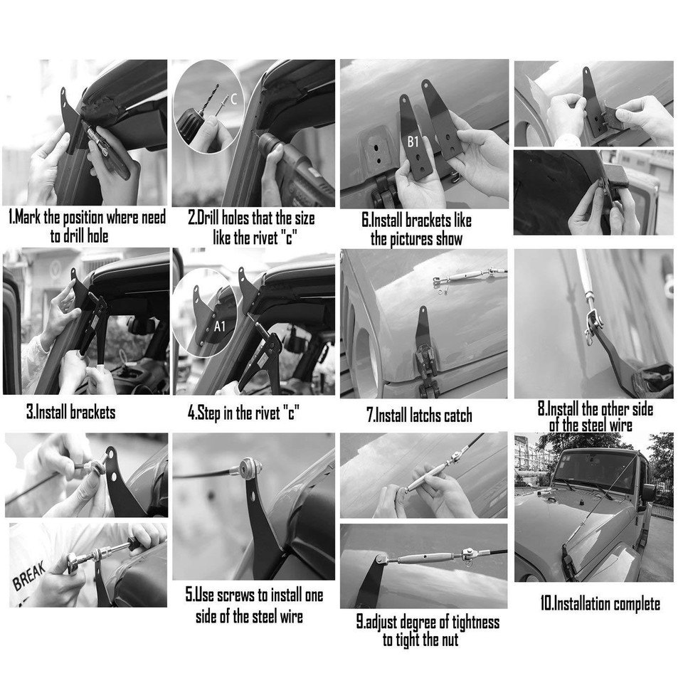 Adjustable Limb Riser Kit Limb Riser For Jeep Wrangler JL JT 2018 ...