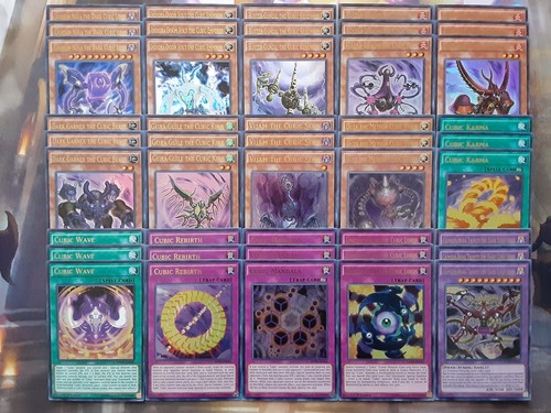 Yugioh Cubic Deck 45 Cards ULTRA RARE Karma Complete Budget Tournament ...