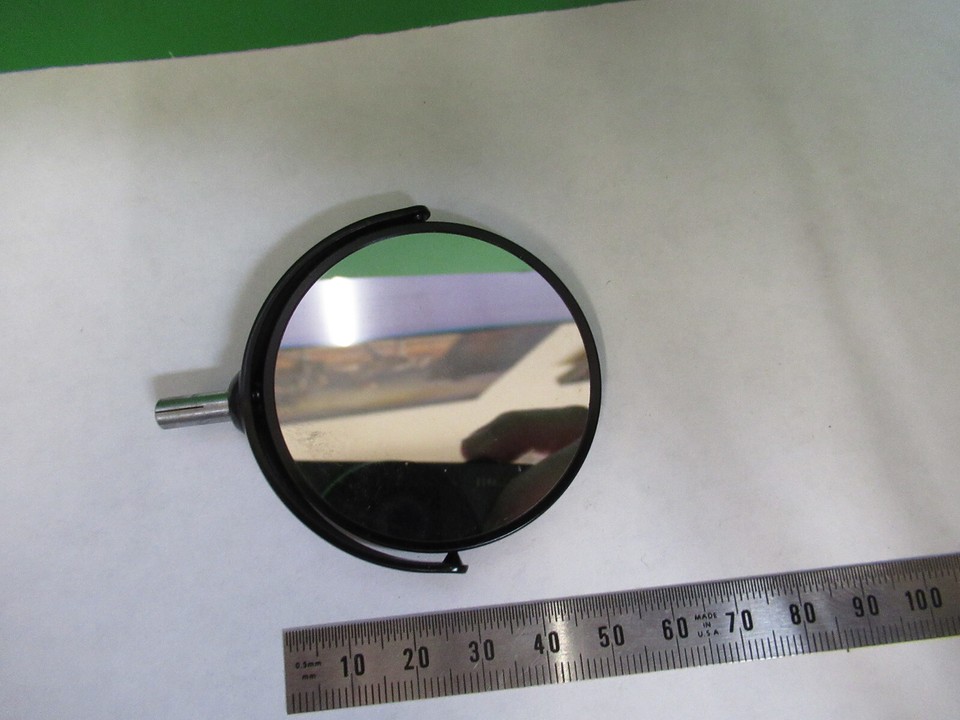 ANTIQUE CARL ZEISS MIRROR ASSEMBLY OPTICS MICROSCOPE PART AS PICTURED ...