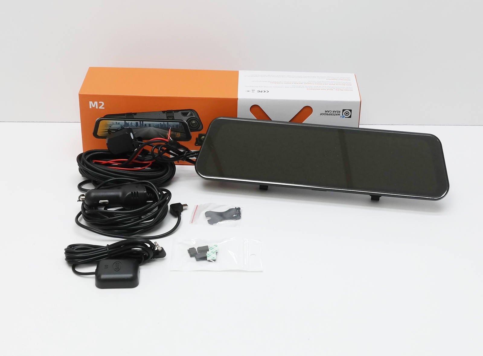 Rexing M2 M2-BBY 2K Front and Rear Mirror Dash Cam with Smart GPS ...