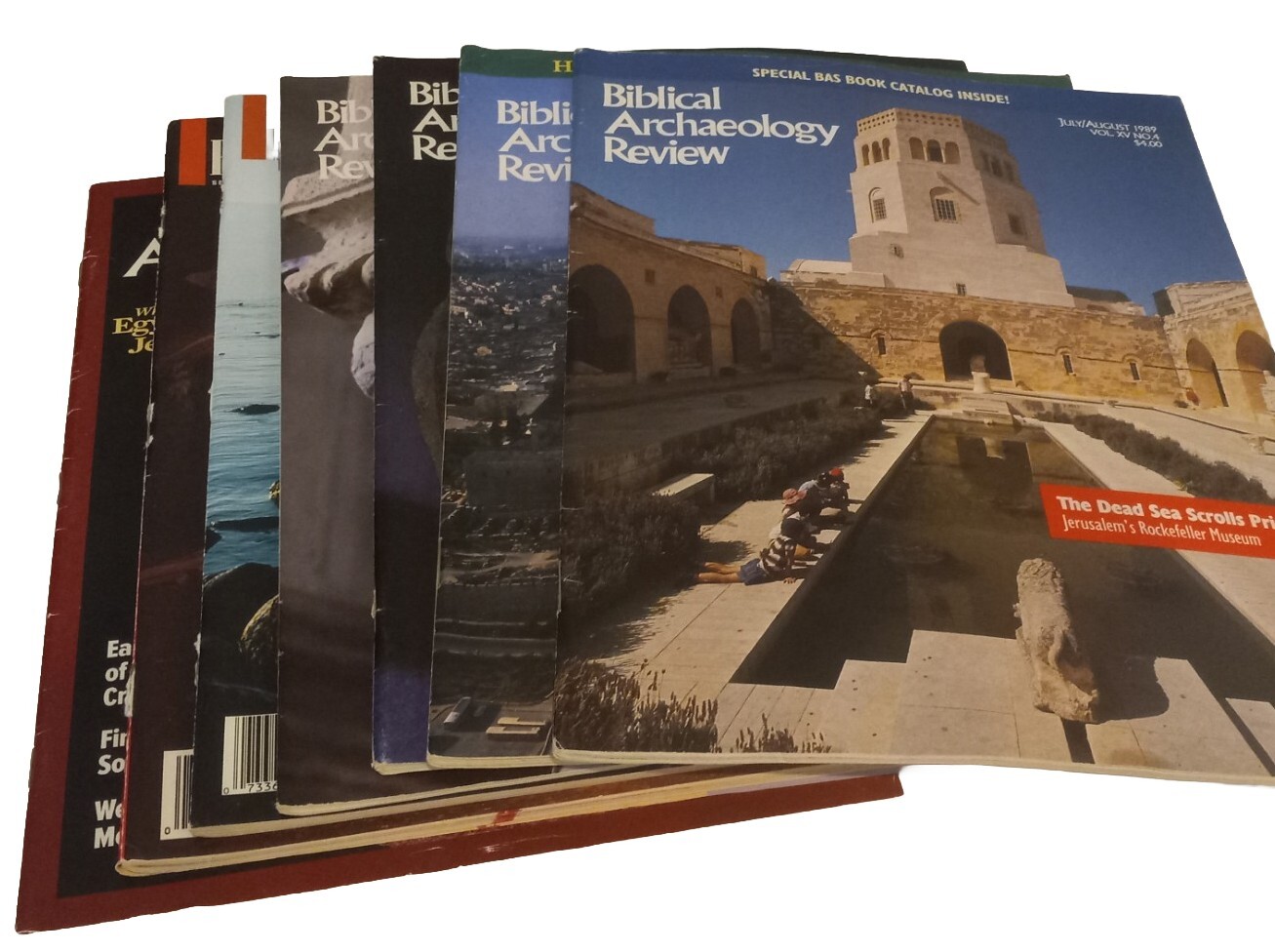 VINTAGE LOT OF 7 BIBLICAL ARCHAEOLOGY MAGAZINES 1989-2013 | eBay