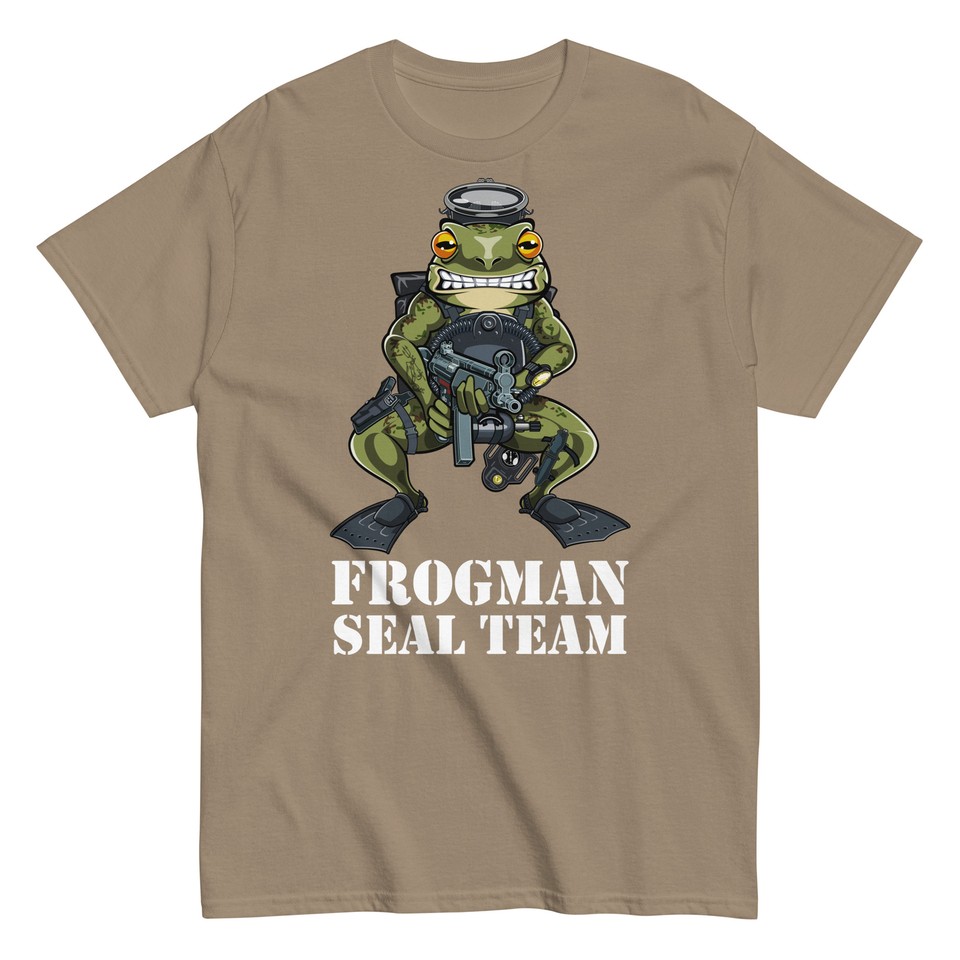 Navy Seals DEVGRU US Seal Team Frog Skeleton T-Shirt | eBay