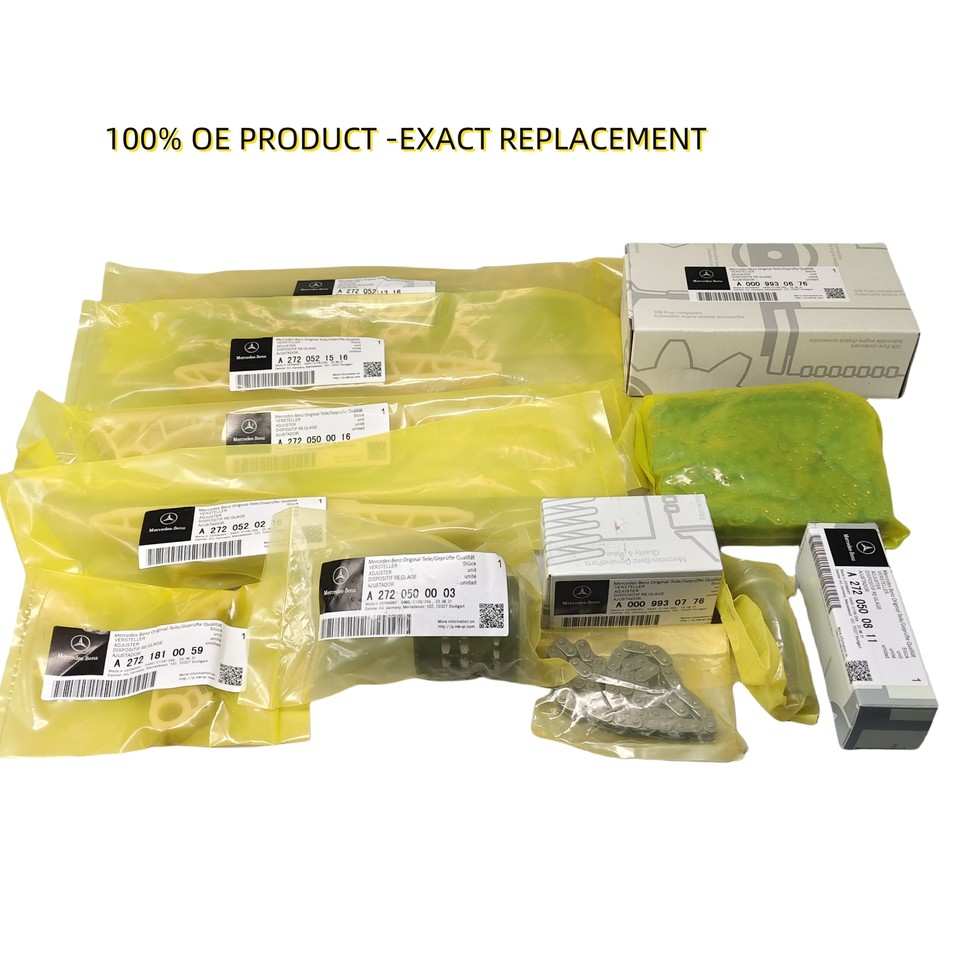NEW Timing Chain kit for Mercedes Benz W203 W164 R171 R230 E350 M272 ...