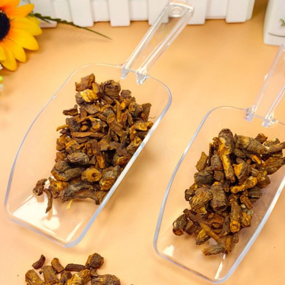 Square Mouth Ice Scoop Food Grade Plastic Scoopers Birthday Wedding | eBay