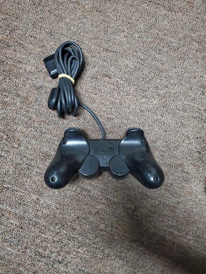 Sony PS2 BLACK Authentic Wired Controller DualShock PlayStation 2 | eBay