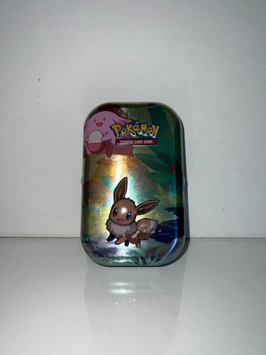 Pokémon TCG Kanto Friends Eevee and Chansey Mini Tin with Image and ...