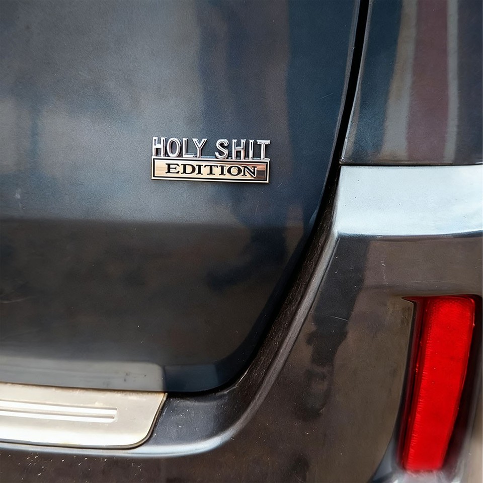 3D Funny EDITION Logo Emblem Badge Decal Sticker Decoration Car ...