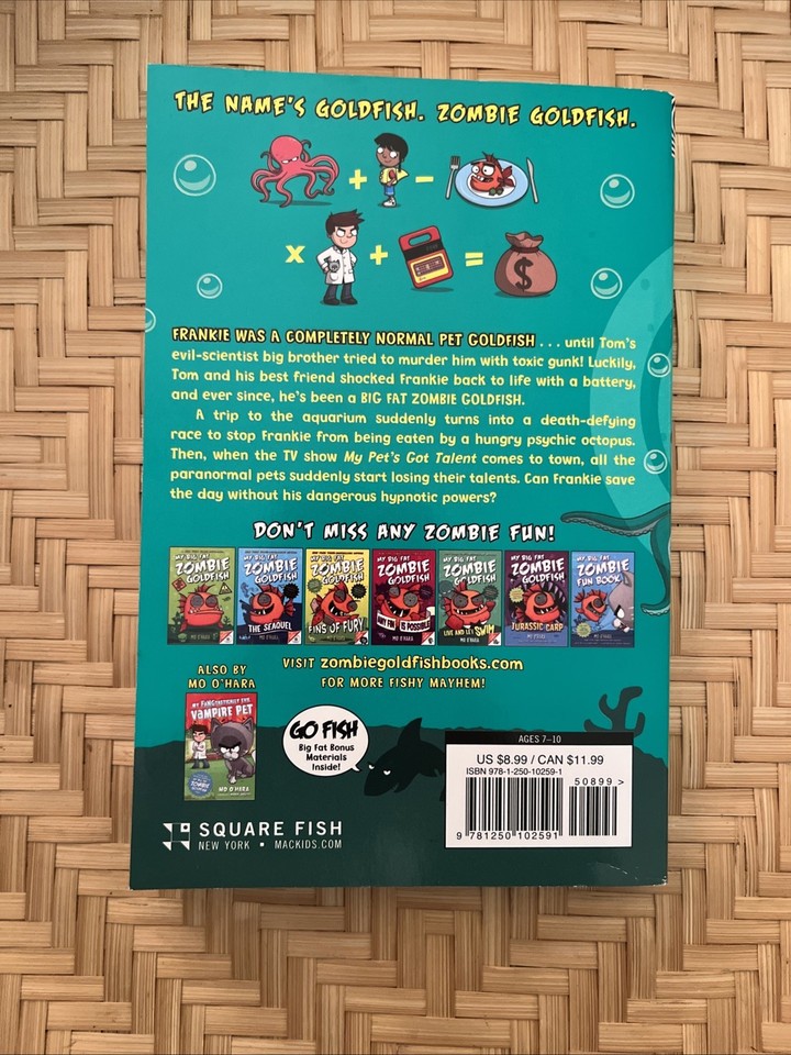 My Big Fat Zombie Goldfish Series - All 6 Paperback Books Fins Carp ...