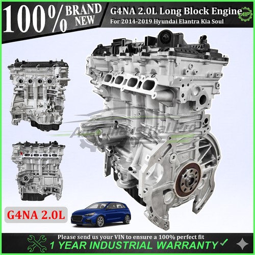 NEW G4NA 2.0L Long Block Engine For 2014-2019 Hyundai Sonata Elantra ...