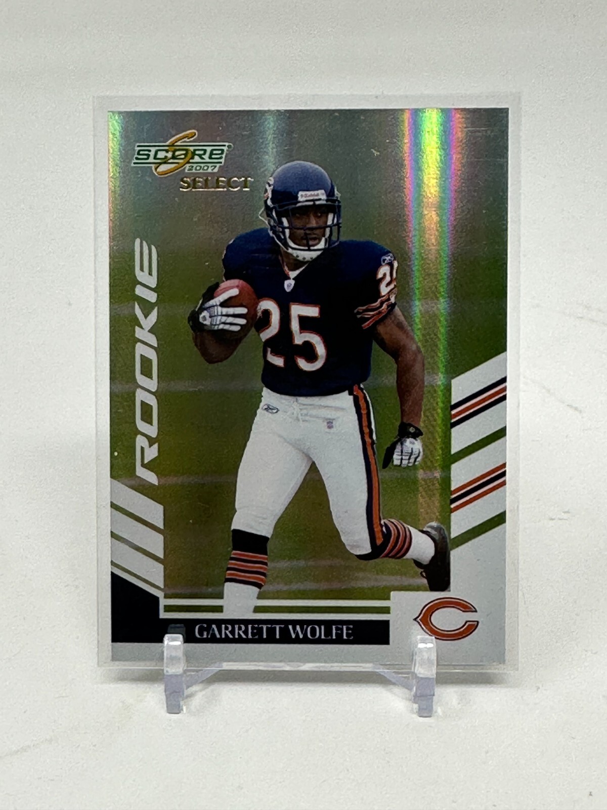 2007 Score Select Football Garrett Wolfe Rookie RC Card #389 #086/599 | eBay