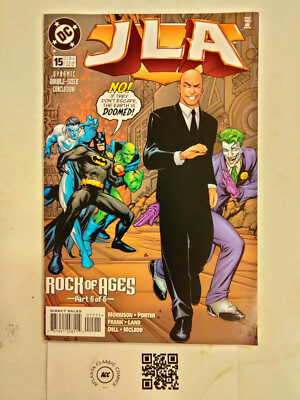 JLA #15 NM DC Comic Books Superman Batman Wonder Woman Flash Plastic ...