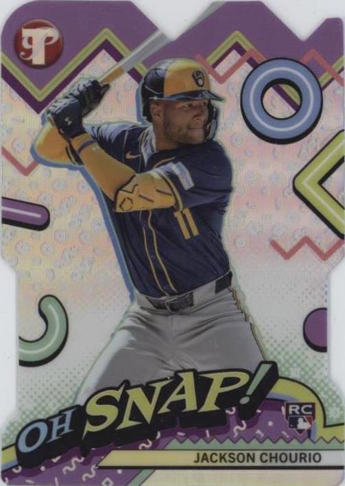 2024 Topps Pristine - Oh, Snap! Jackson Chourio #OH-17 (RC) for sale ...