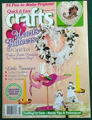 Quick & Easy Craft Magazine February 1997 | eBay