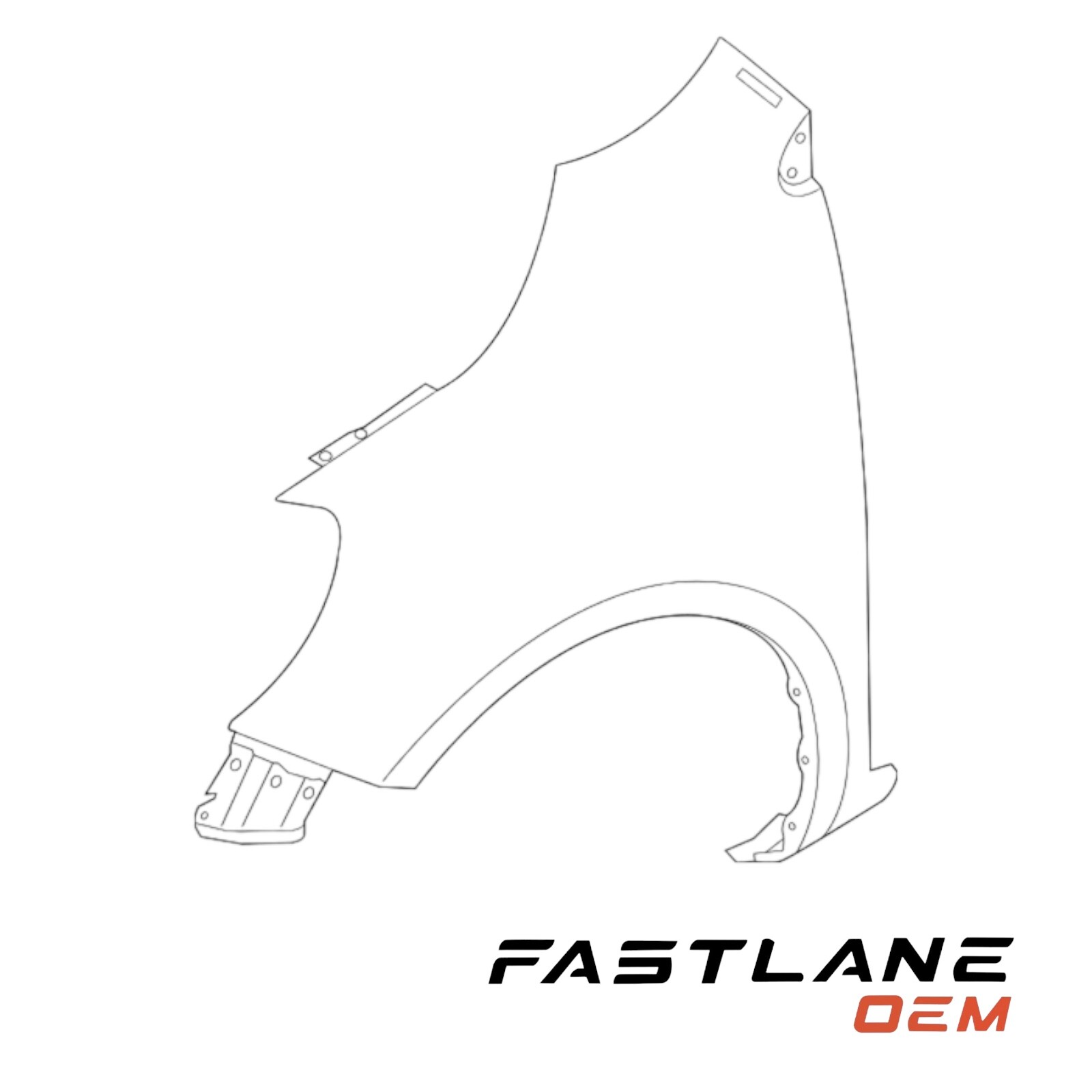 2020-2021 NISSAN VERSA FRONT FENDER, RH NEW OEM F3100-5EFMA | eBay