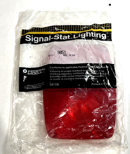 Signal Stat 9051 Lens 6.75" x 5" NOS USA Made | eBay