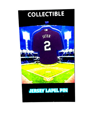 New York Yankees Derek Jeter jersey lapel pin-Bronx Bomber Collectible ...