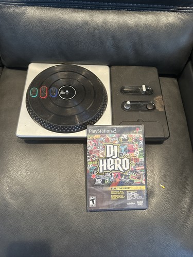 Dj Hero Wireless Turntable Controller For Ps2 And Ps3 With New DJ Hero ...