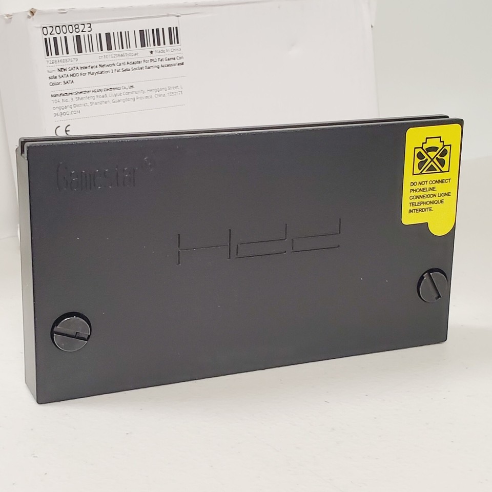 PS2 HDD Ethernet Network Adapter- PS2 ~ Sata connector. Hard drive ...