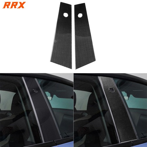 Tesla Model Y door trim carbon fiber 2020-2022 * 2PSC | eBay
