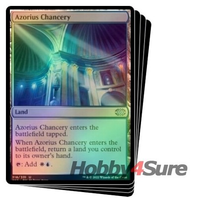 Foil Azorius Chancery X4 M/NM Magic: The Gathering MTG Double Masters ...