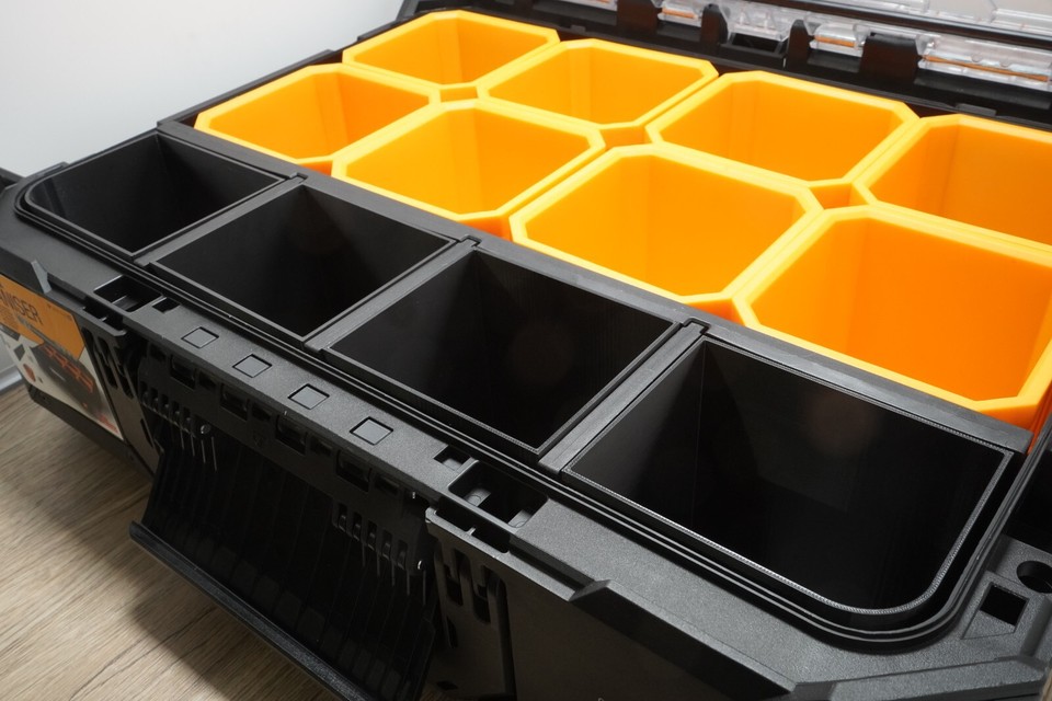 ToughBuilt StackTech DEEP Organiser TB-B1-O-30 Compatible Bins with ...