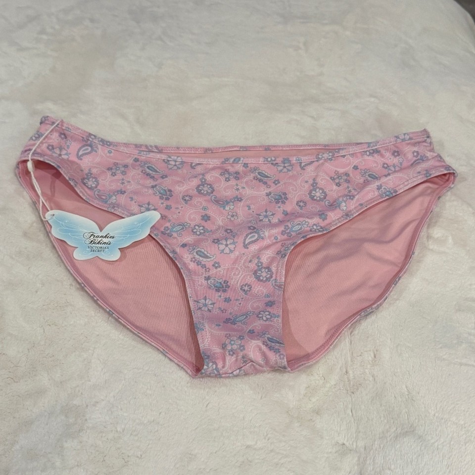 New! Frankies Bikinis x Victorias Secret Barbara Bikini Bottom 31520 | eBay